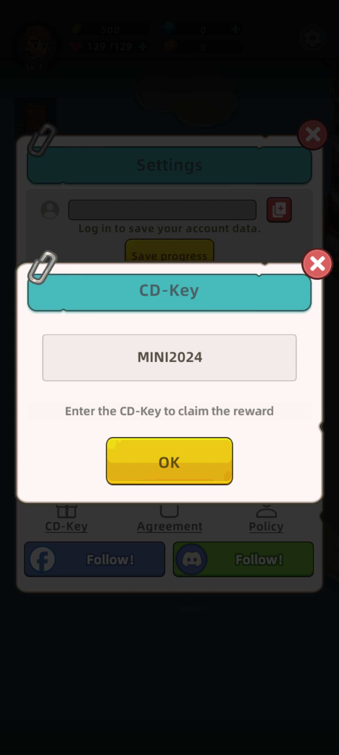 Mini Survival Codes (December 2025) - New CD Key Codes!