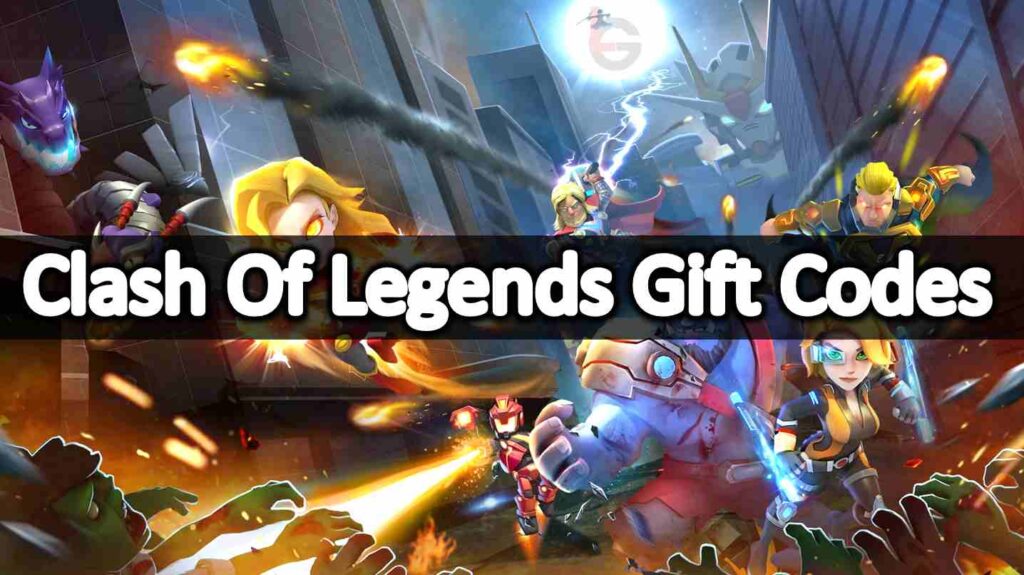 Clash Of Legends (COZ2) Gift Codes (December 2025)